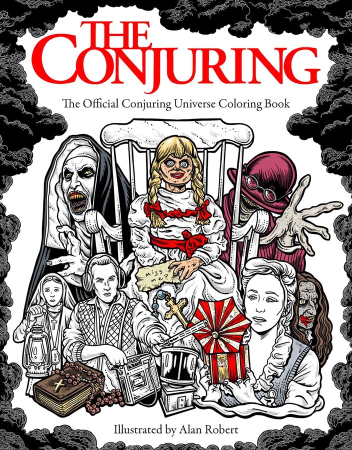 The Conjuring: The Official Conjuring Universe Coloring Book | Book by ...