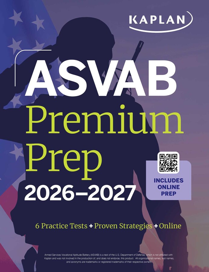ASVAB Premium Prep 2026-2027 eBook by Kaplan Test Prep | Official ...