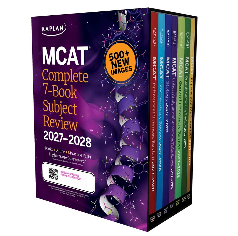 MCAT Complete 7-Book Subject Review 2027-2028 | Book by Kaplan Test ...
