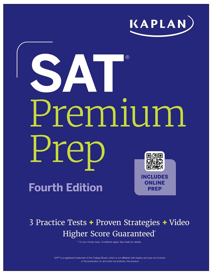 SAT Premium Prep | Book by Kaplan Test Prep | Official Publisher Page ...