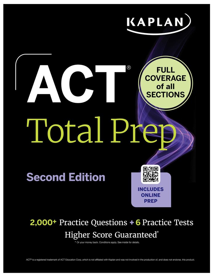 ACT Total Prep | Book by Kaplan Test Prep | Official Publisher Page ...