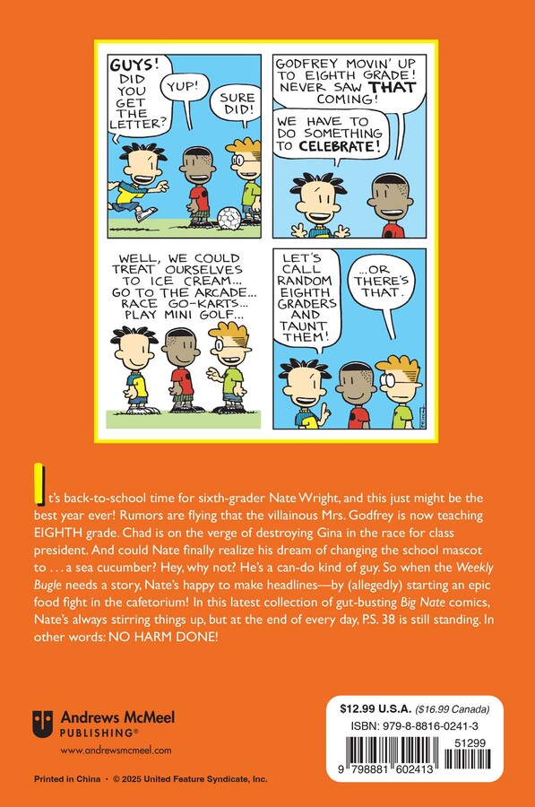 Big Nate: No Harm Done! | Book by Lincoln Peirce | Official Publisher Page | Simon & Schuster Canada