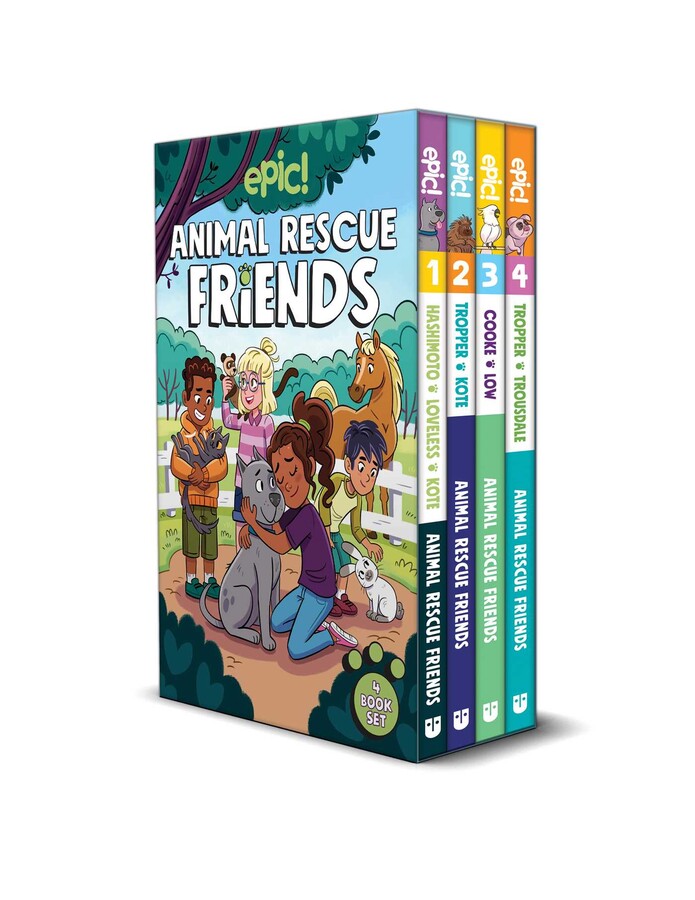 Animal Rescue Friends Box Set | Book by Gina Loveless, Meika Hashimoto ...