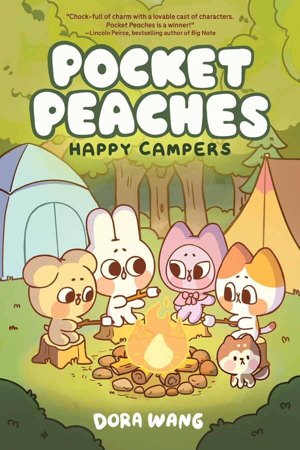 Pocket Peaches: Happy Campers | Book by Dora Wang, Nimali Abeyratne ...