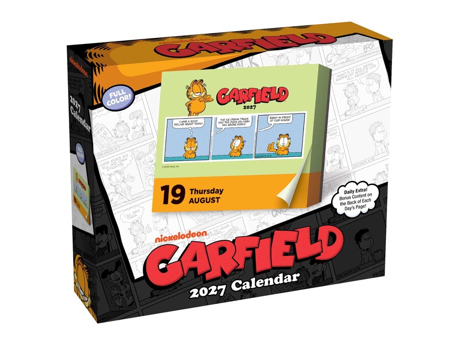 Garfield 2027 Day-to-Day Calendar - Book Summary & Video | Official ...