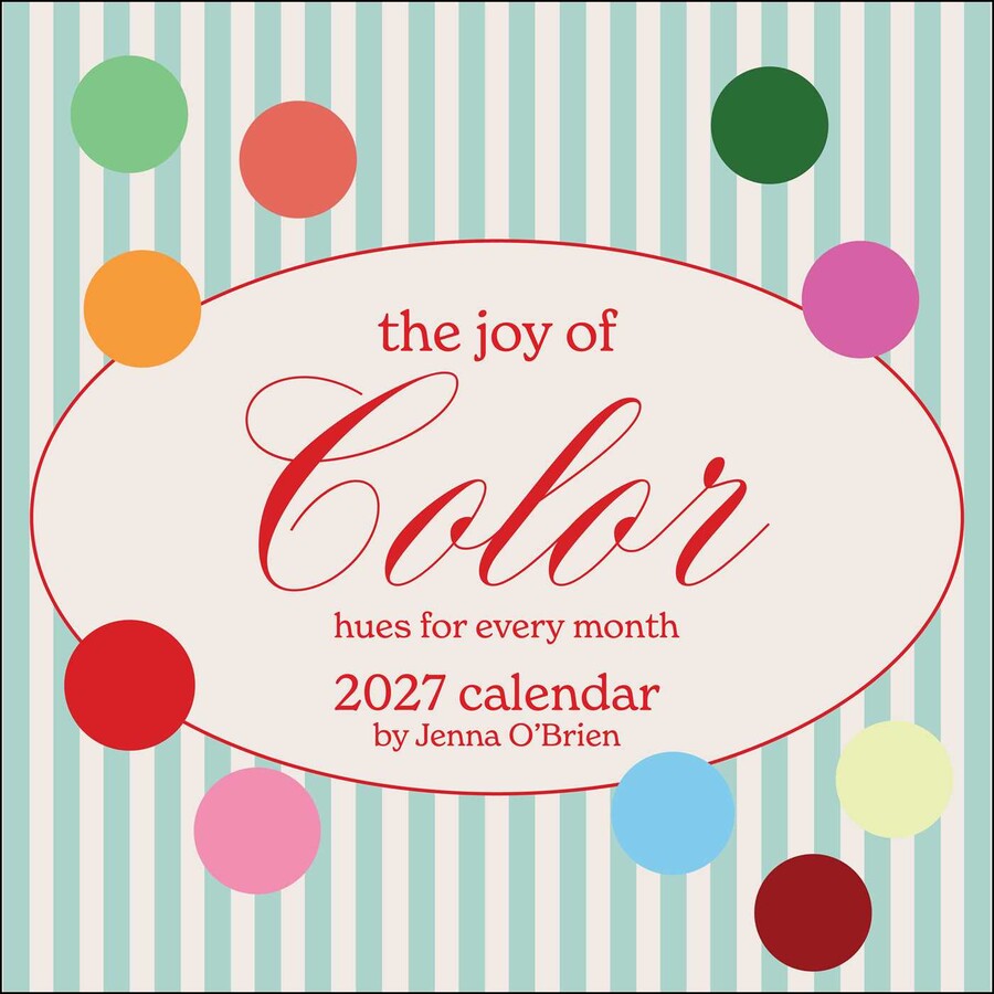 The Joy of Color 2027 Wall Calendar - Book Summary & Video | Official ...