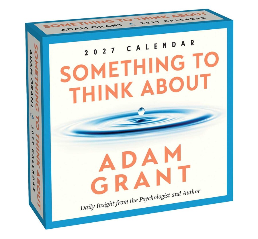 Adam Grant 2027 Day-to-Day Calendar - Book Summary & Video | Official ...