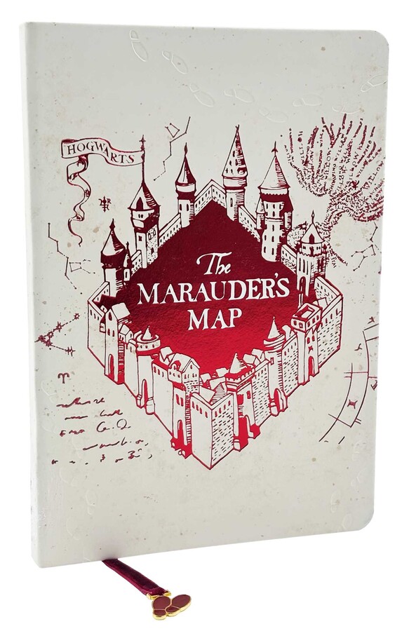 Harry Potter: Marauder's Map™ Journal with Ribbon Charm | Book by ...