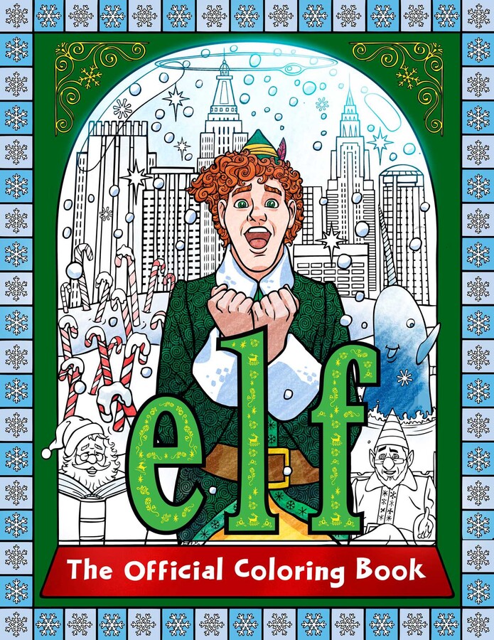 Elf: The Official Coloring Book | Book by Insight Editions | Official ...