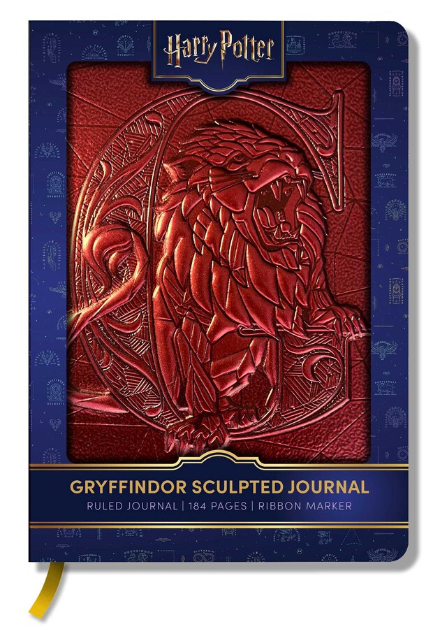 Harry Potter Sculpted Journal: Gryffindor | Book by Insight Editions ...