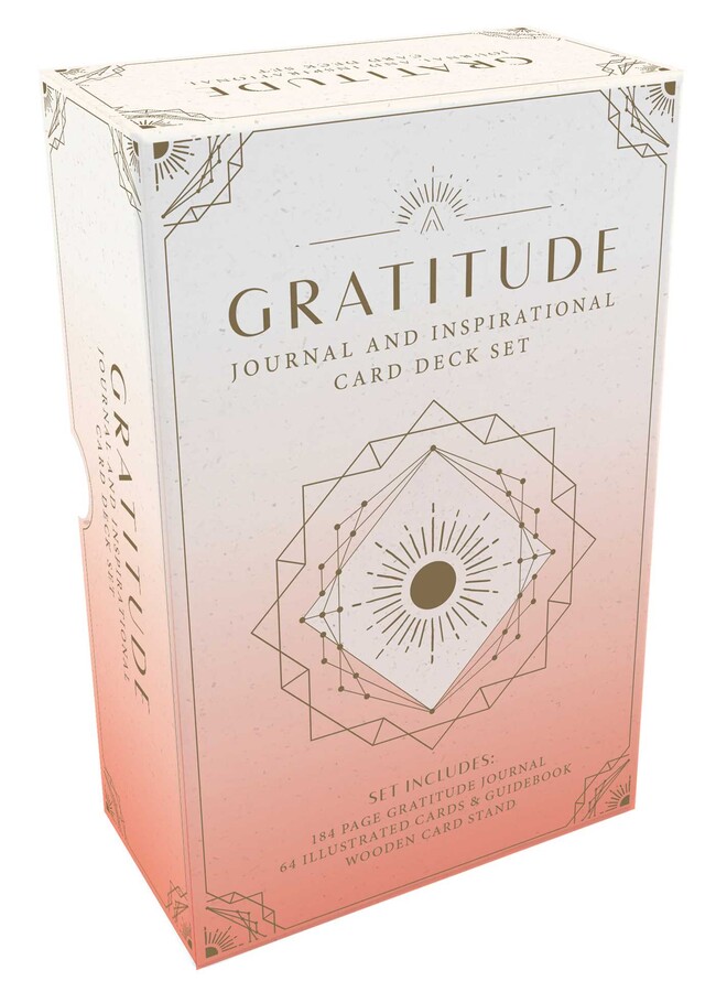 Gratitude Journal and Inspirational Card Deck Set - Book Summary ...