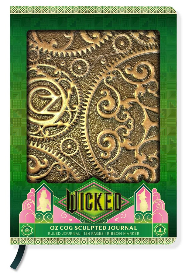 Wicked: Oz Cogs Sculpted Journal | Book by Insight Editions | Official ...