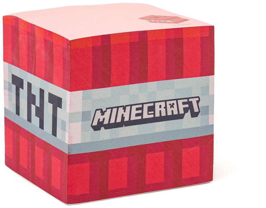 Minecraft: TNT Block Sticky Note Cube | Book by Insight Editions ...