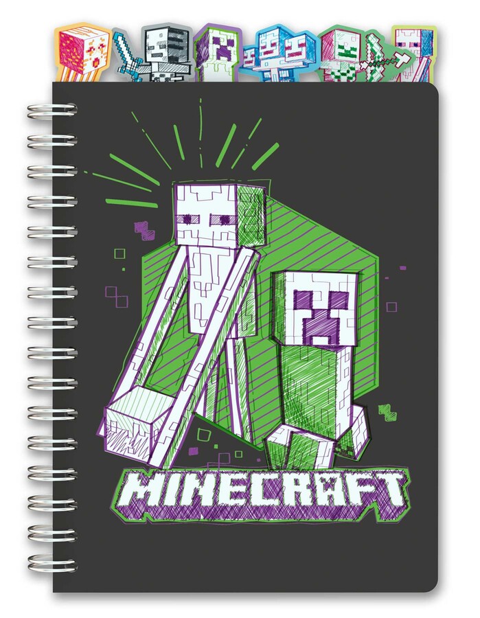 Minecraft: Hostile Mobs Spiral Notebook | Book by Insight Editions ...