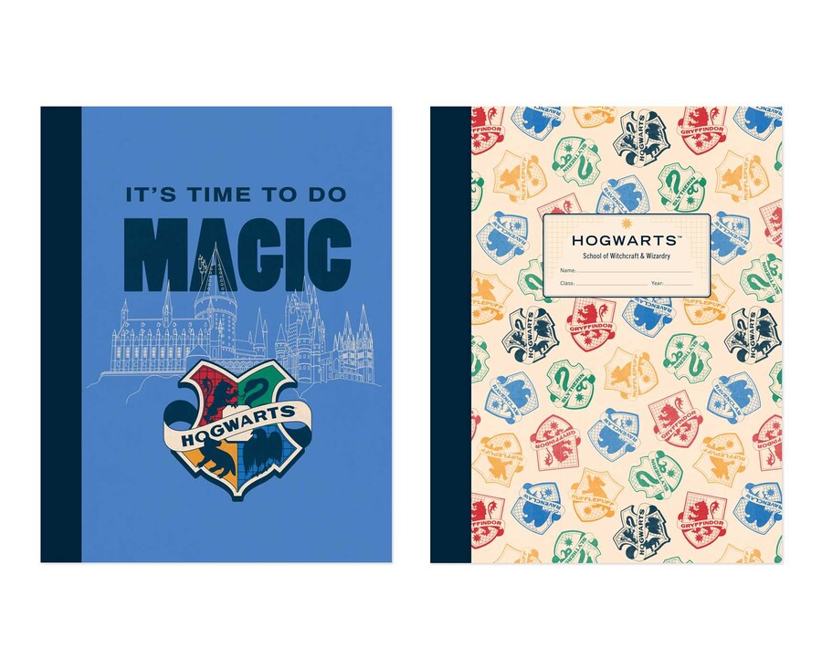 Harry Potter: Hogwarts Composition Notebook Set (Set of 2) | Book by ...