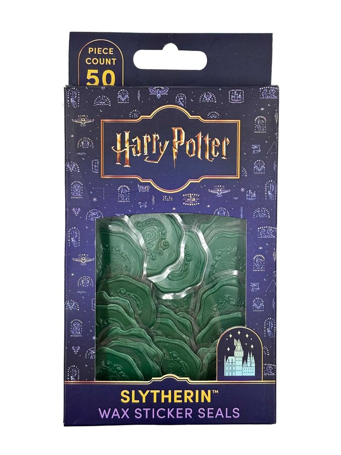 Harry Potter: Slytherin Wax Sticker Seals (Set of 50) | Book by Insight ...