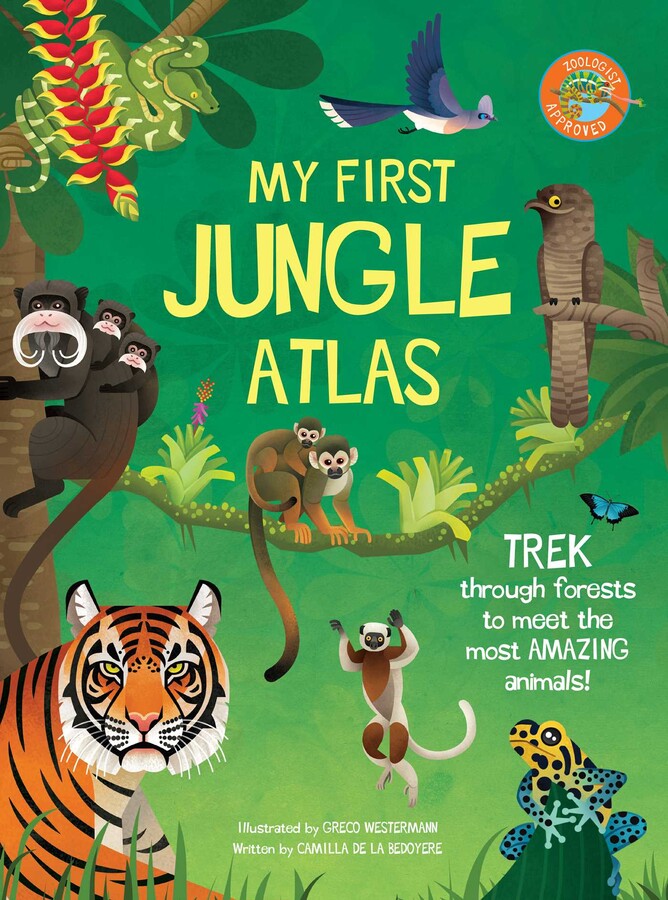 My First Jungle Atlas | Book by Camilla de la Bedoyere, Greco ...