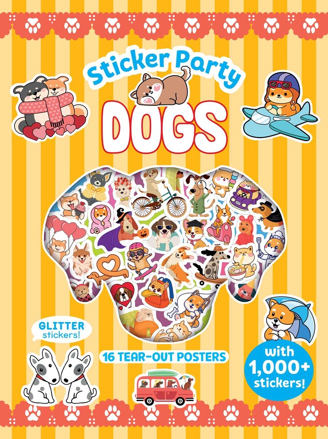 Sticker Party: Dogs | Book by Jing Lau, Patti Hopkins, Jemima Hildick ...