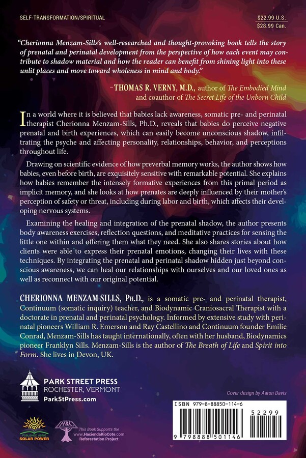 The Prenatal Shadow | Book by Cherionna Menzam-Sills | Official ...