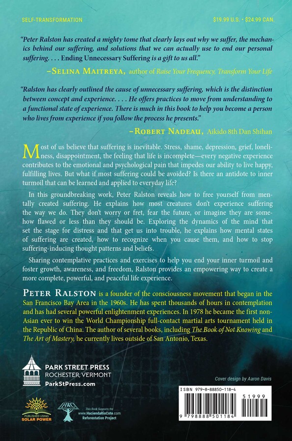 Ending Unnecessary Suffering | Book by Peter Ralston | Official ...