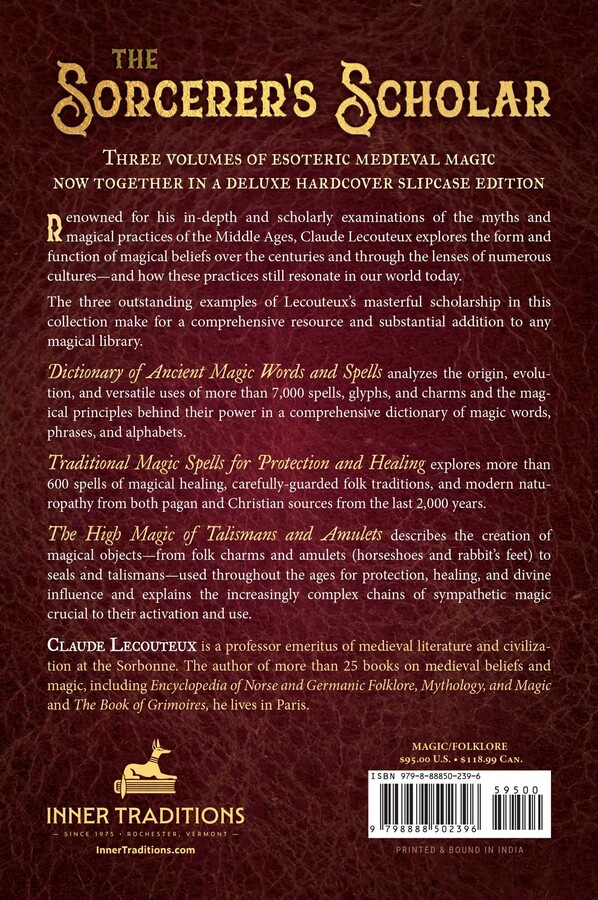 The Sorcerer's Scholar | Book by Claude Lecouteux | Official Publisher ...