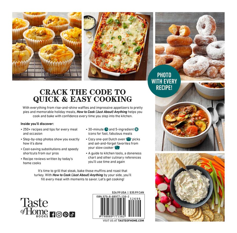 Taste of Home How To Cook (Just About) Anything | Book by Taste of Home ...