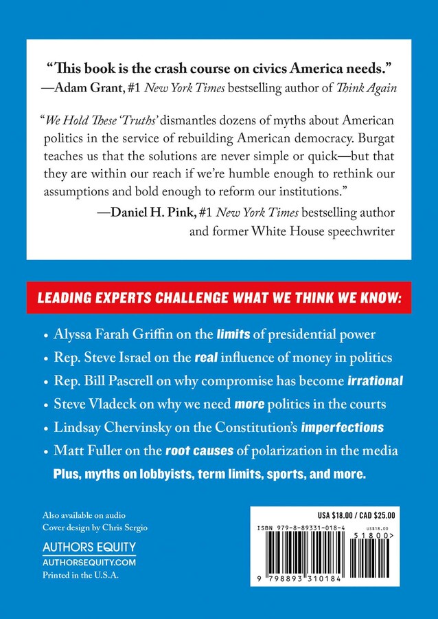 We Hold These "Truths" | Book by Casey Burgat | Official Publisher Page ...