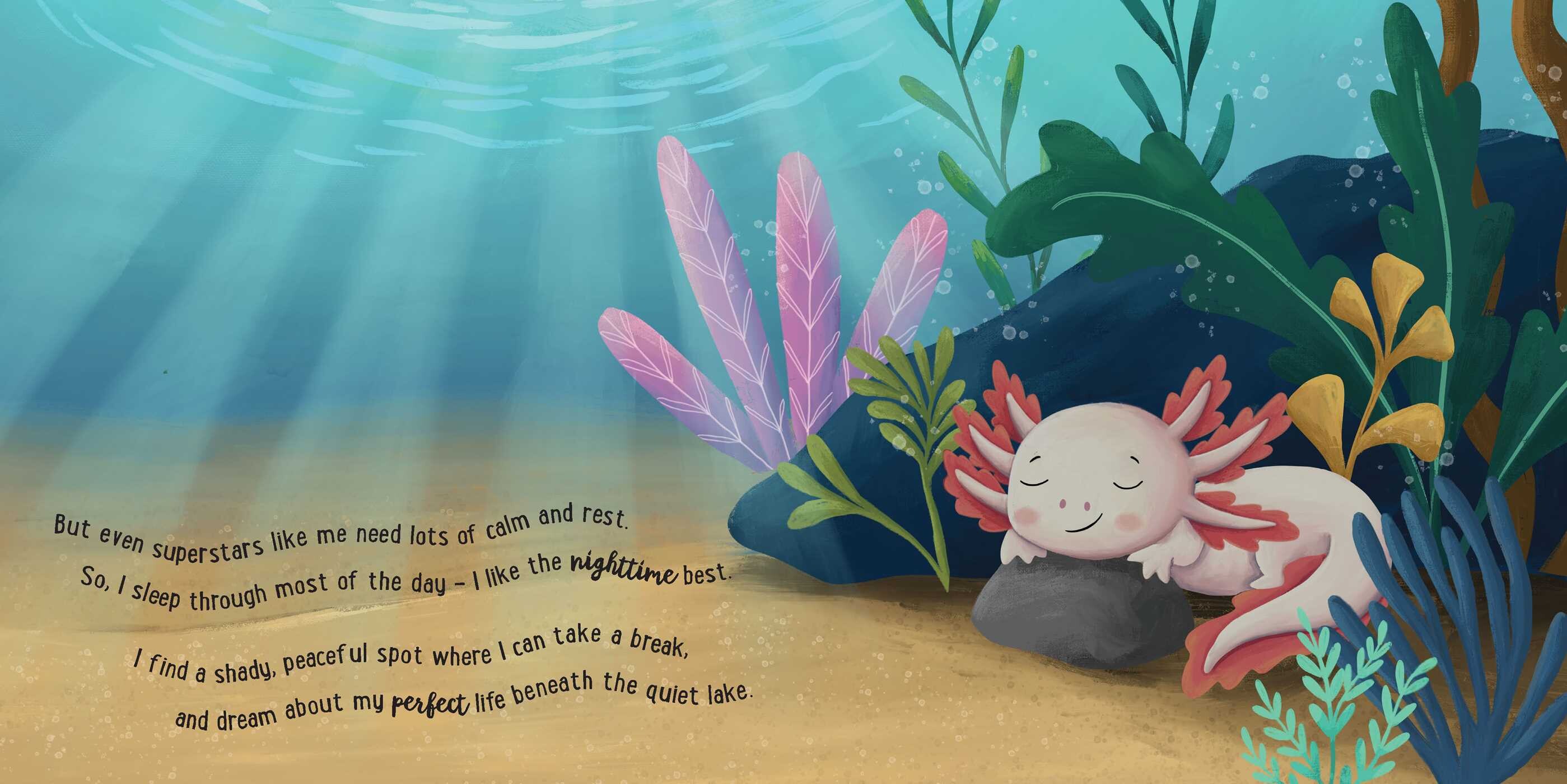 I Love Being an Axolotl: Padded Board Book | Book by Em Bruce, Natalie ...