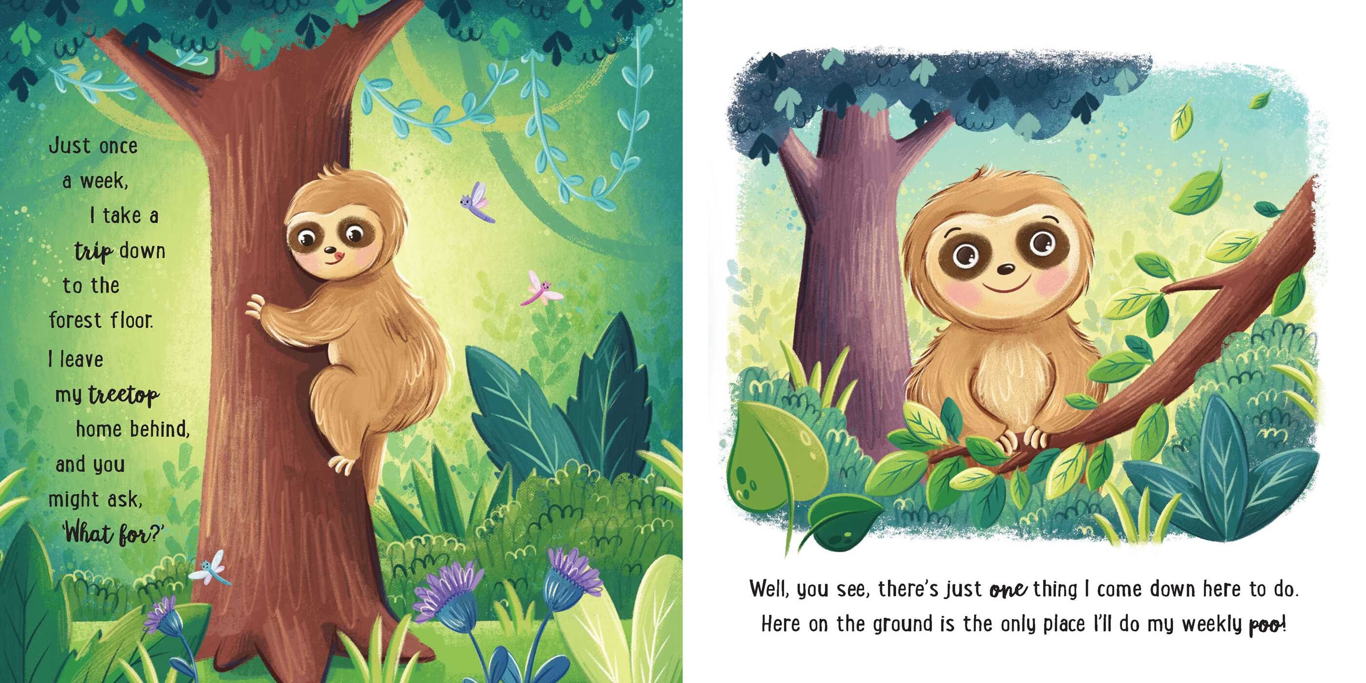 I Love Being a Sloth: Padded Board Book | Book by Em Bruce, Roksana ...