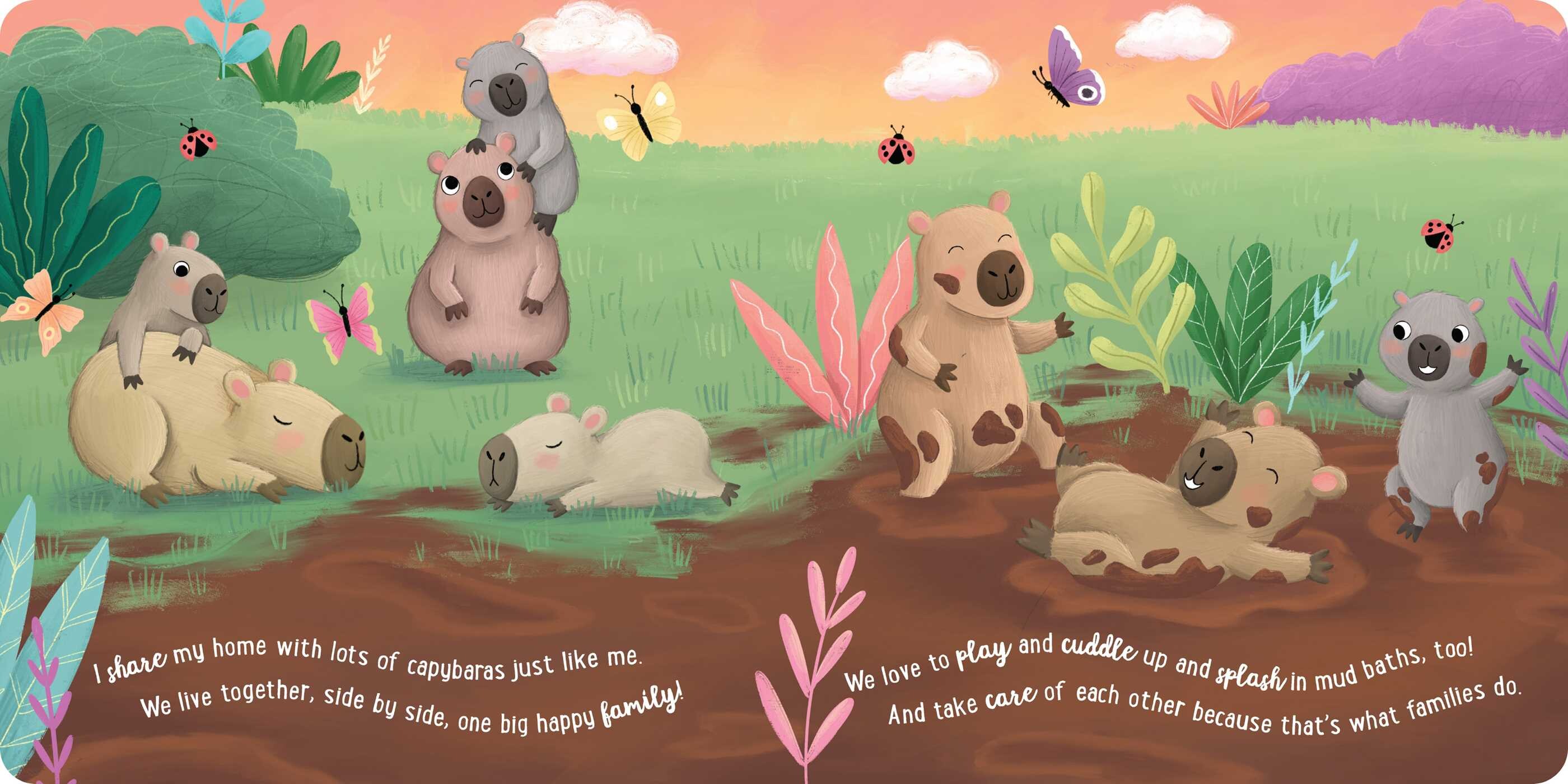 I Love Being a Capybara: Padded Board Book | Book by Em Bruce, Natalie ...
