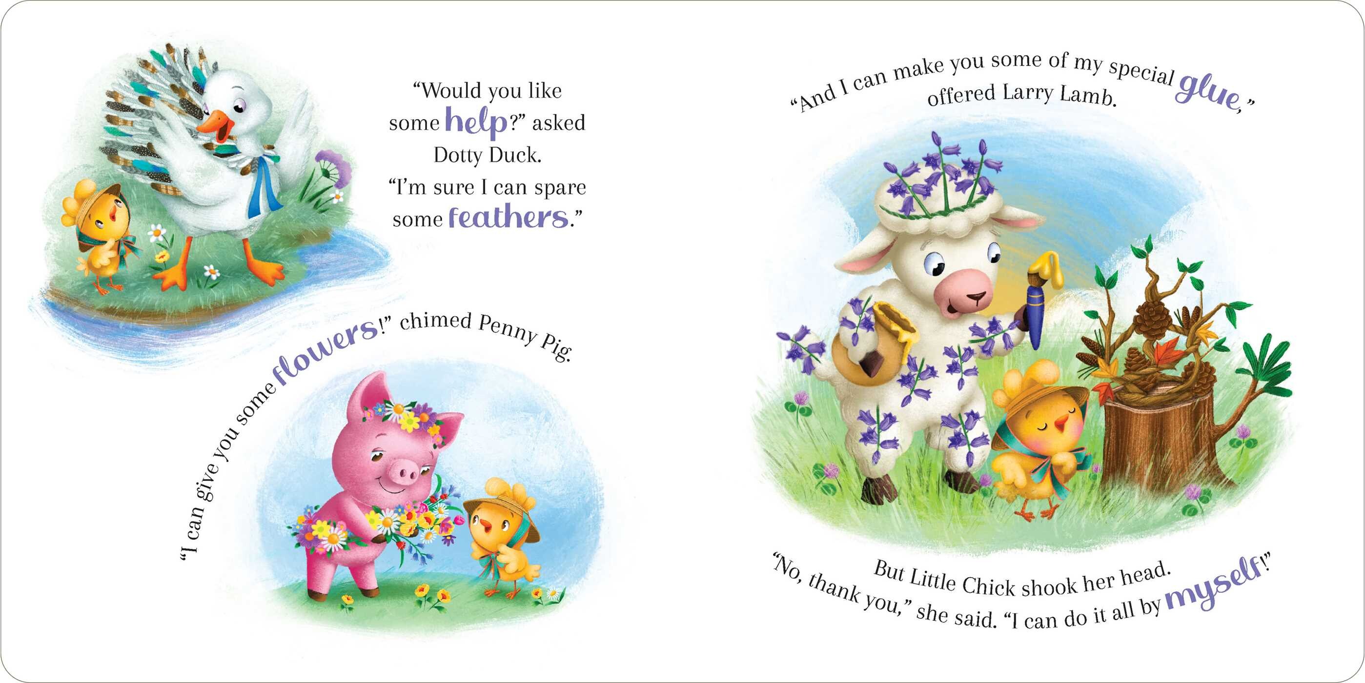 Little Chick's Spring Bonnet: Padded Board Book | Book by Em Bruce ...