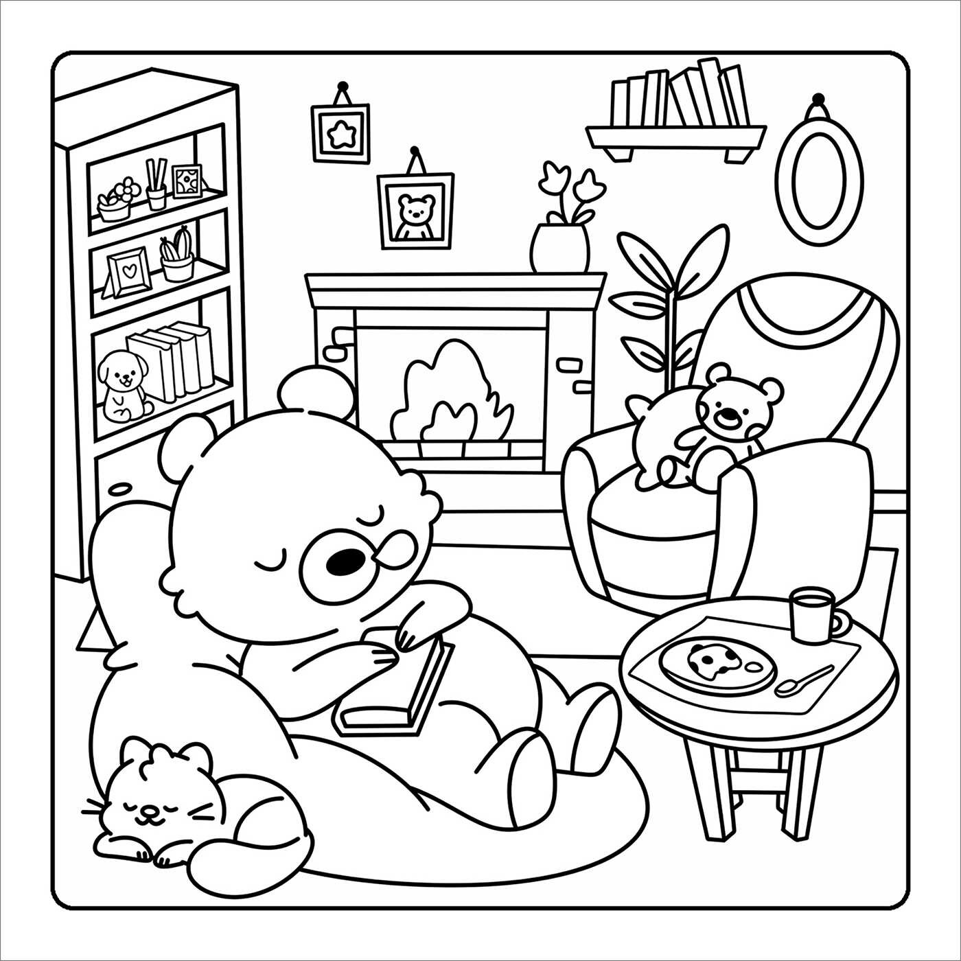 Little Cuties: Cozy Coloring | Book by Elena Aiello | Official ...