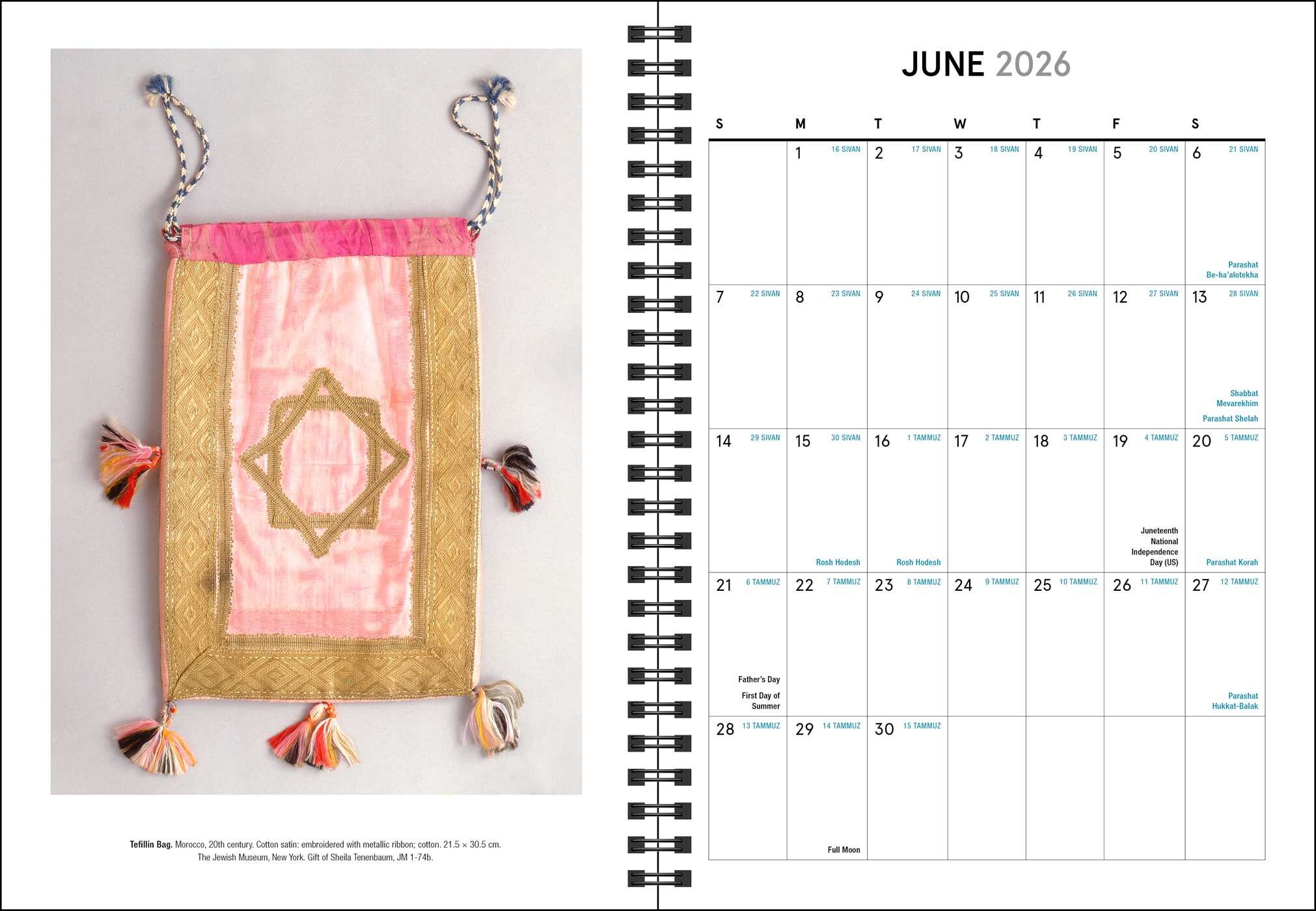 The Jewish Calendar 2025–2026 (5786) 16-Month Planner Calendar - Book ...