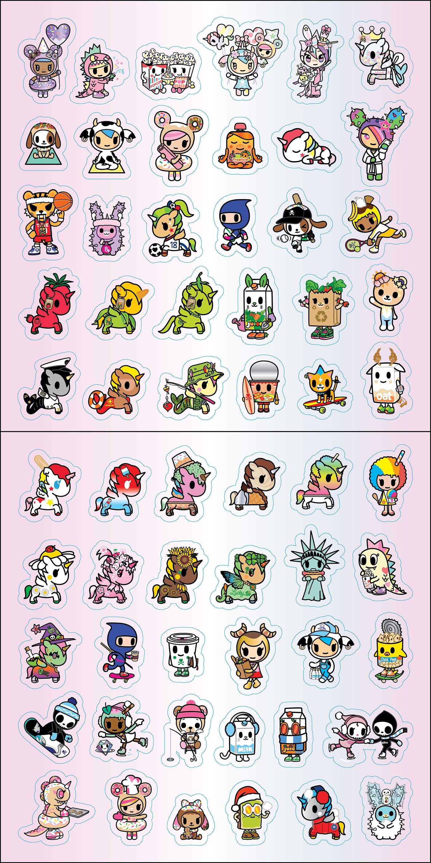 tokidoki 2026 Wall Calendar (Includes Stickers) - Book Summary & Video ...
