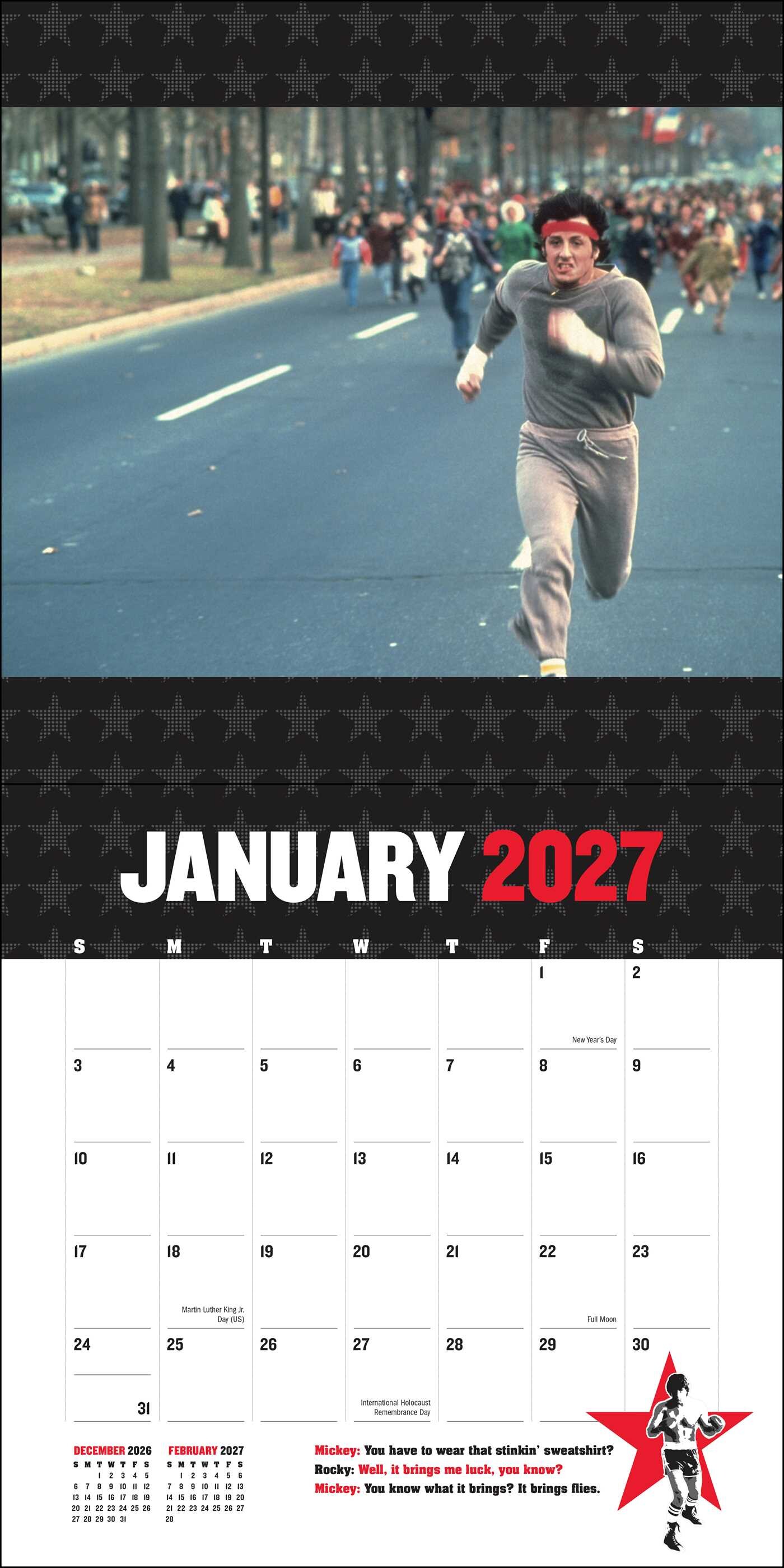 Rocky 2027 Wall Calendar - Book Summary & Video | Official Publisher ...