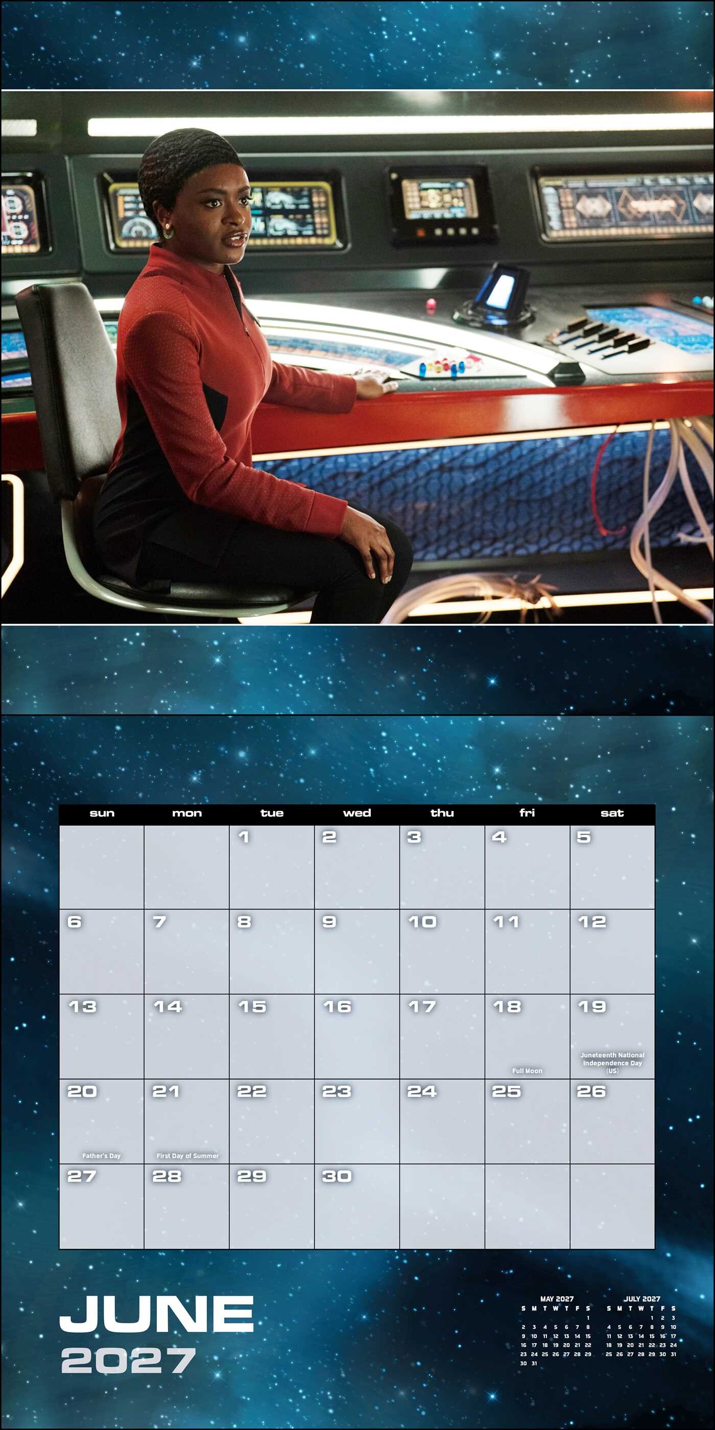 Star Trek: Strange New Worlds 2027 Wall Calendar - Book Summary & Video ...