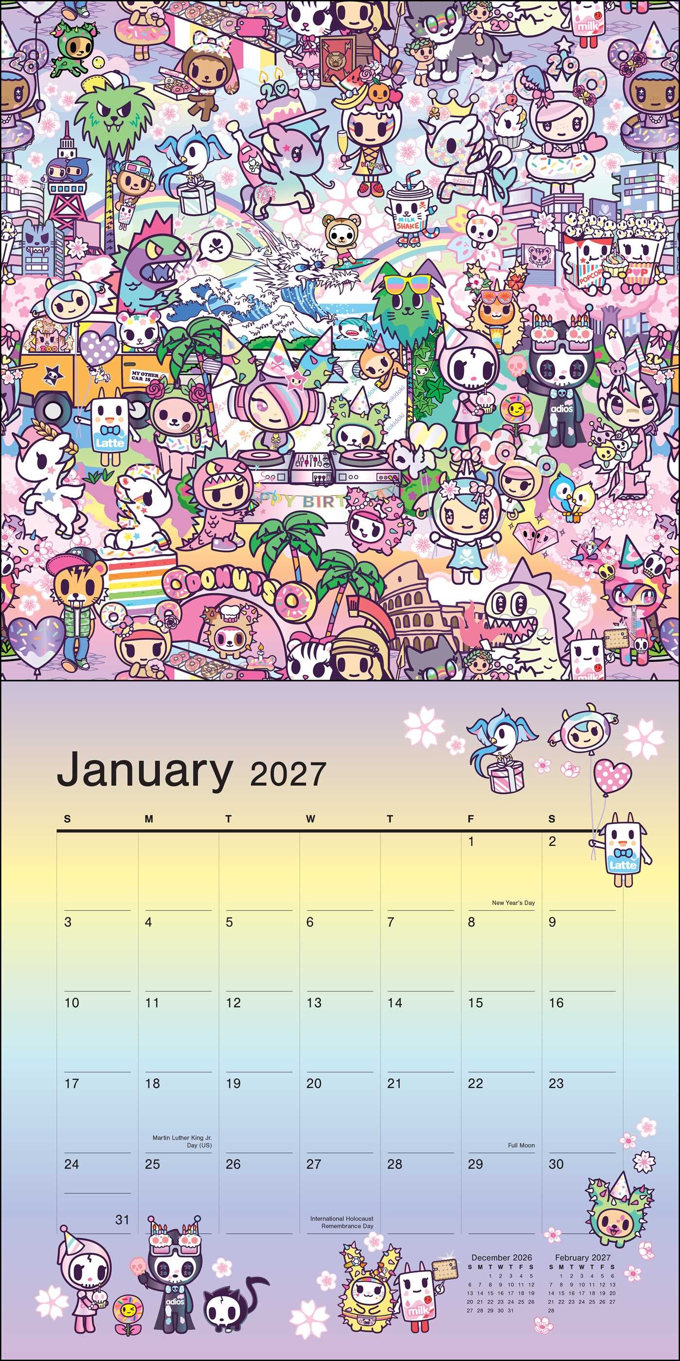 tokidoki 2027 Wall Calendar - Book Summary & Video | Official Publisher ...