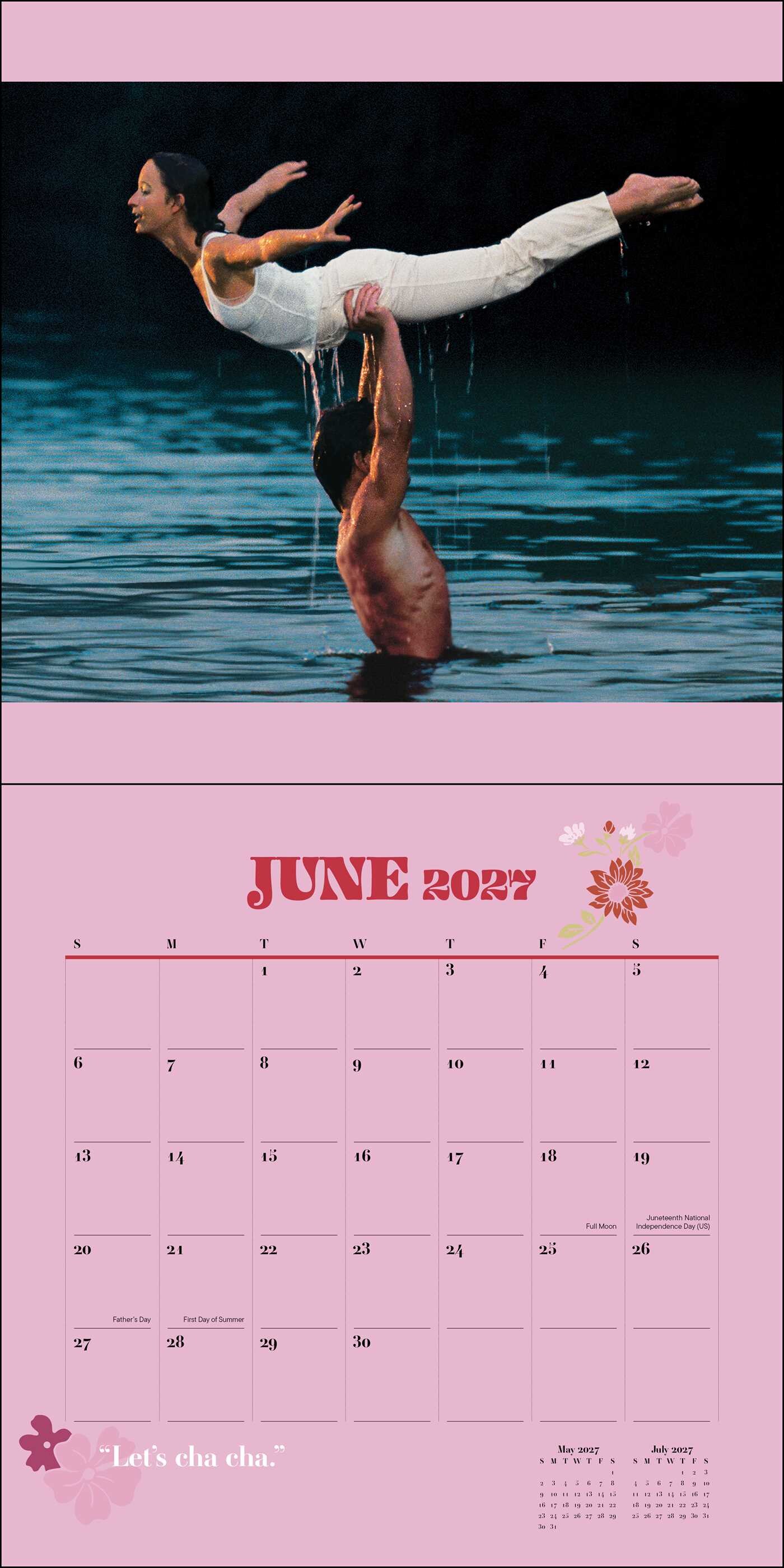 Dirty Dancing 2027 Wall Calendar - Book Summary & Video | Official ...