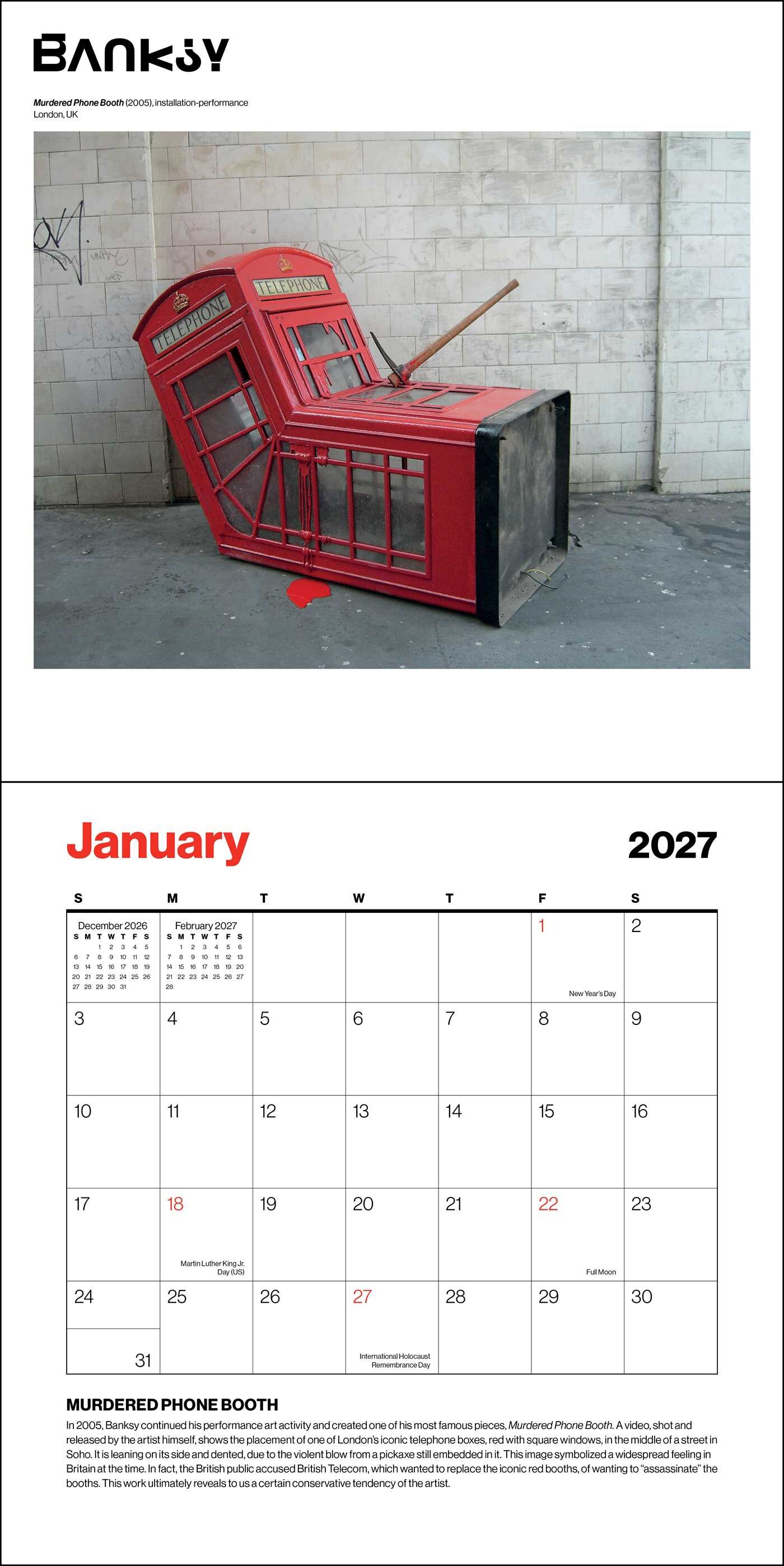 Banksy 2027 Wall Calendar - Book Summary & Video | Official Publisher ...