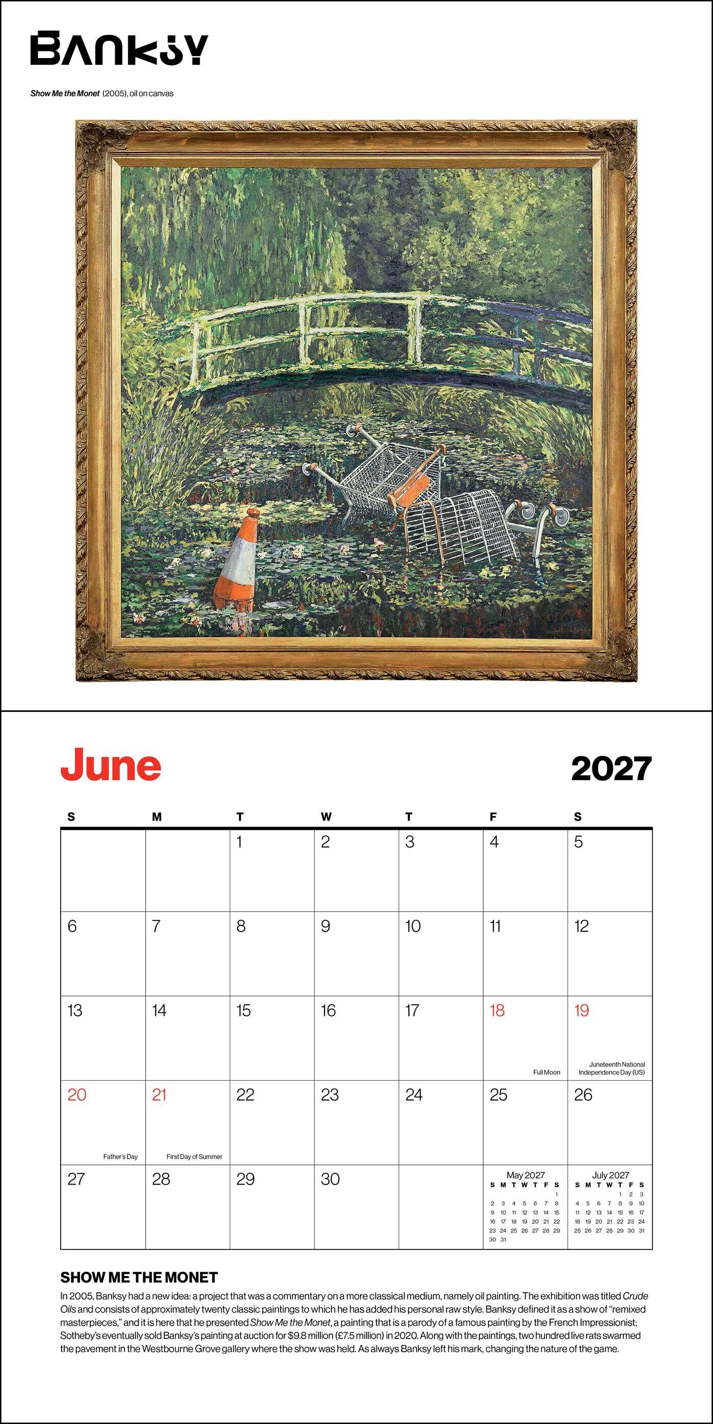 Banksy 2027 Wall Calendar - Book Summary & Video | Official Publisher ...