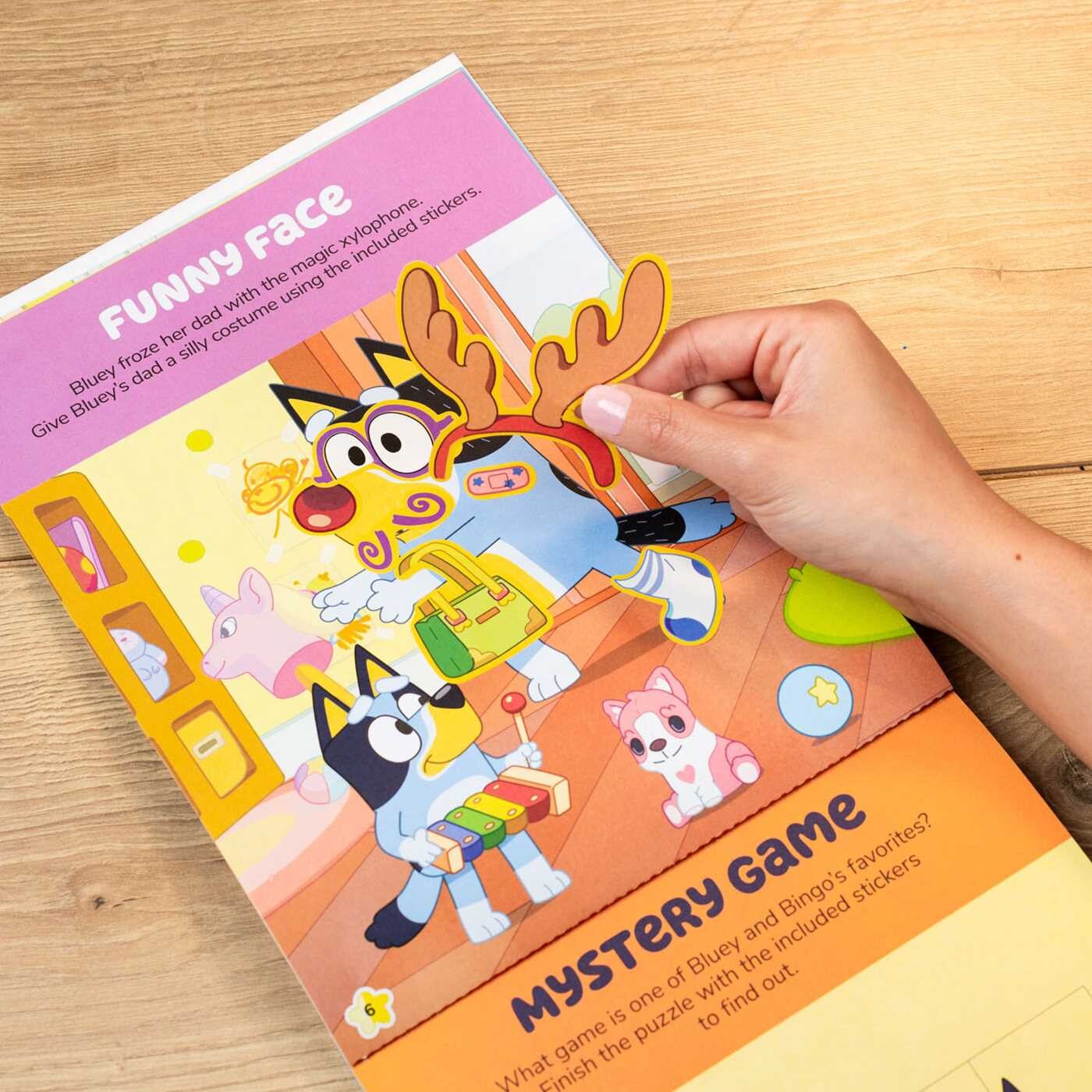 Bluey: Stickertivity: My First Sticker Activity Fun | Book by Dienesa ...
