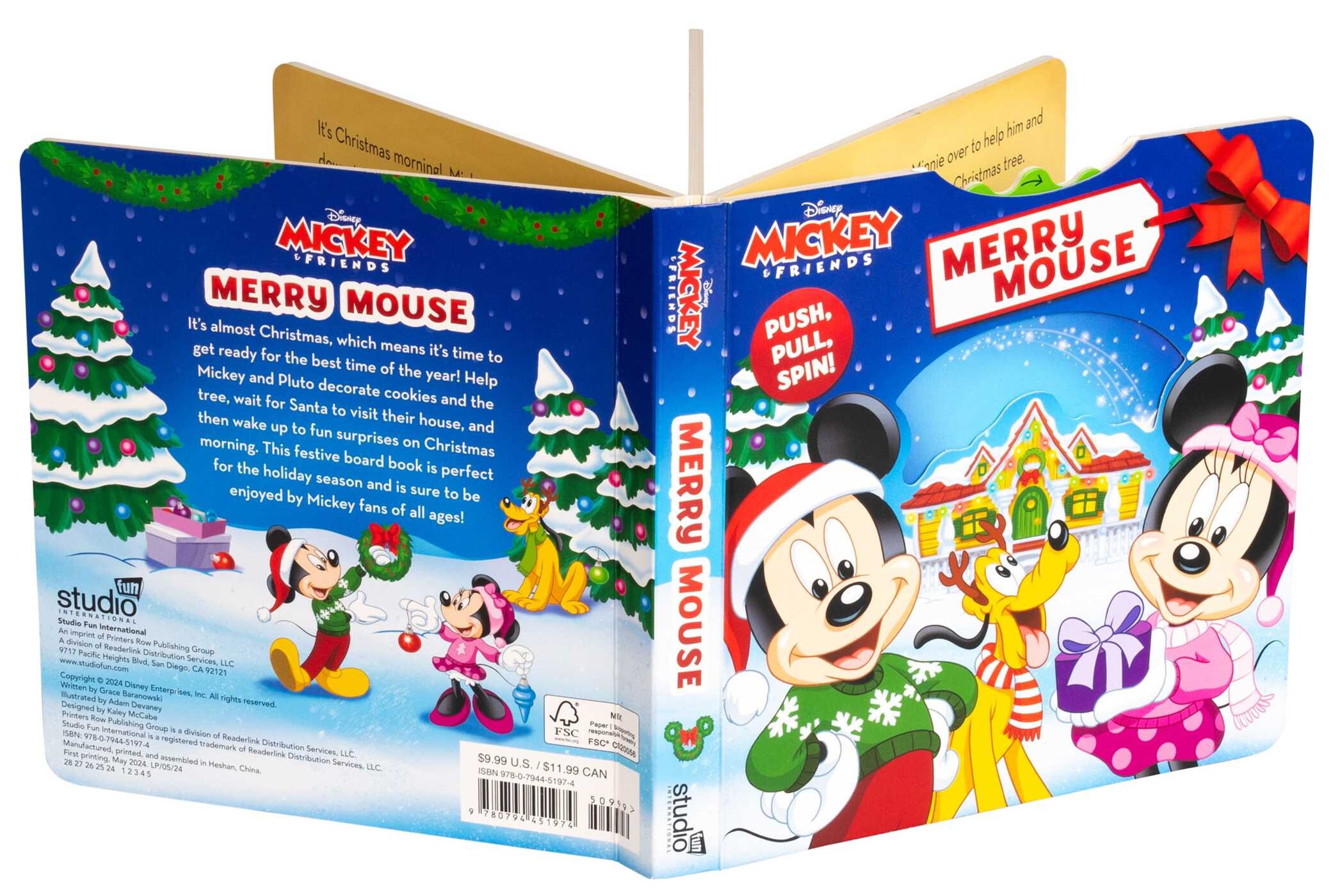 Disney Mickey: Merry Mouse | Book by Grace Baranowski | Official ...