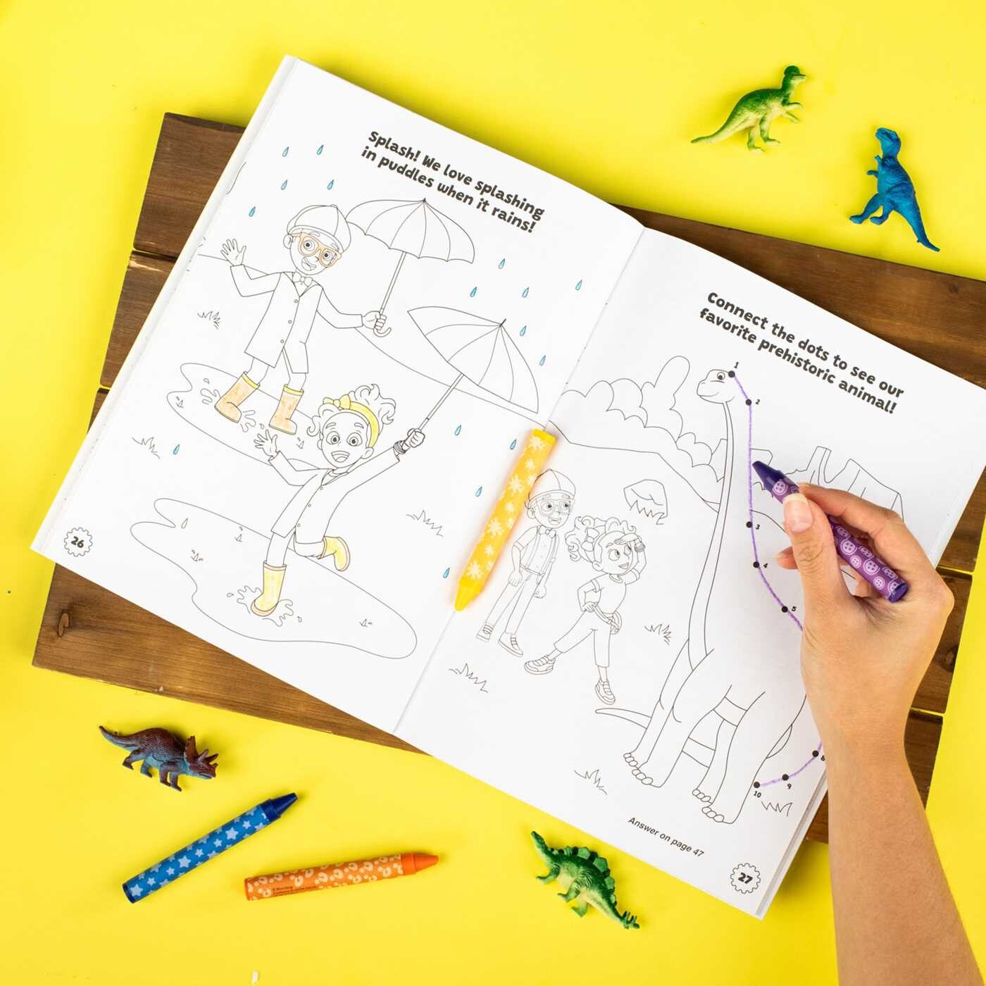 Blippi: Blippi and Meekah Love to Color! | Book by Editors of Studio ...