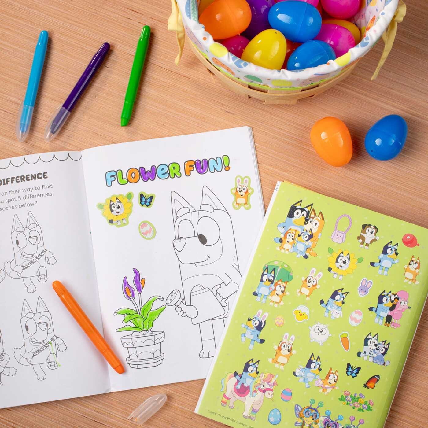 Bluey Colortivity: Happy Easter, Bluey! | Book by Delaney Foerster ...