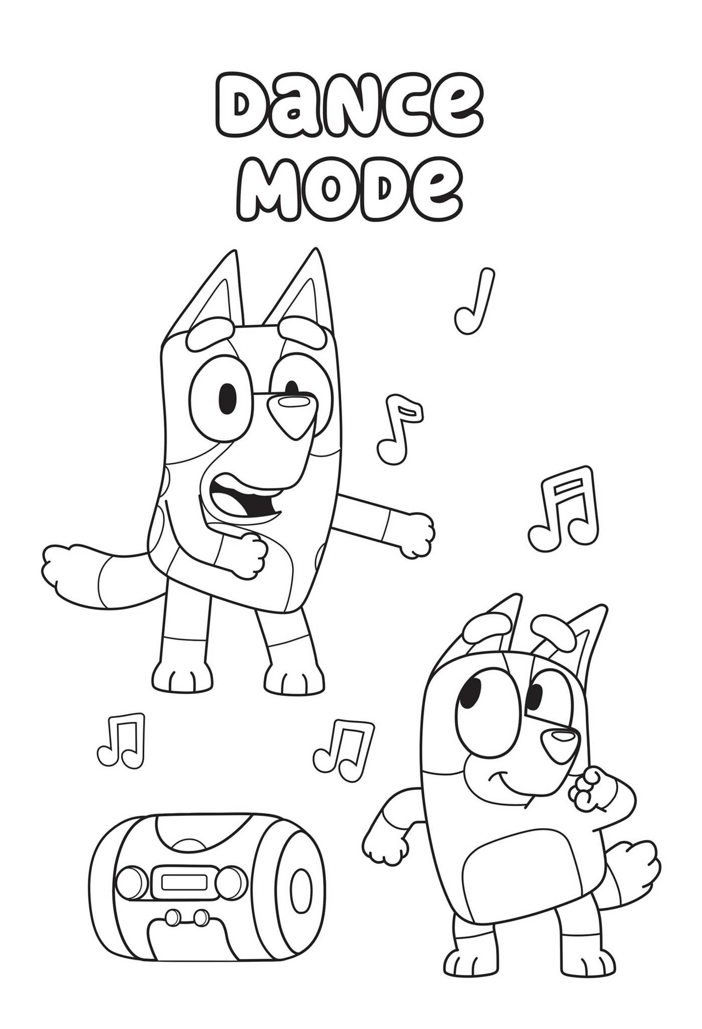 Bluey Colortivity: Paint Party! | Book by Editors of Studio Fun ...