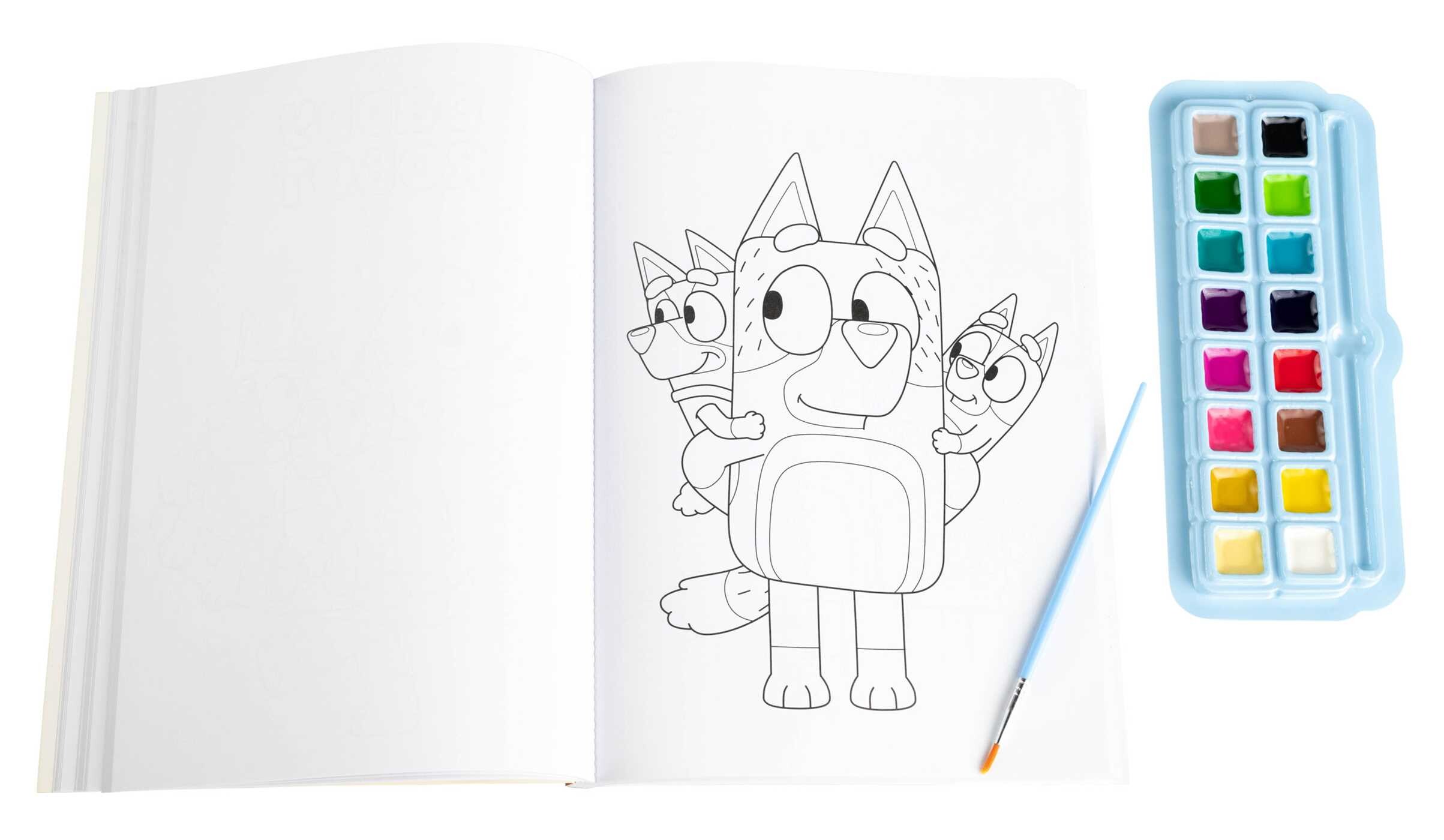 Bluey Colortivity: Paint Party! | Book by Editors of Studio Fun ...