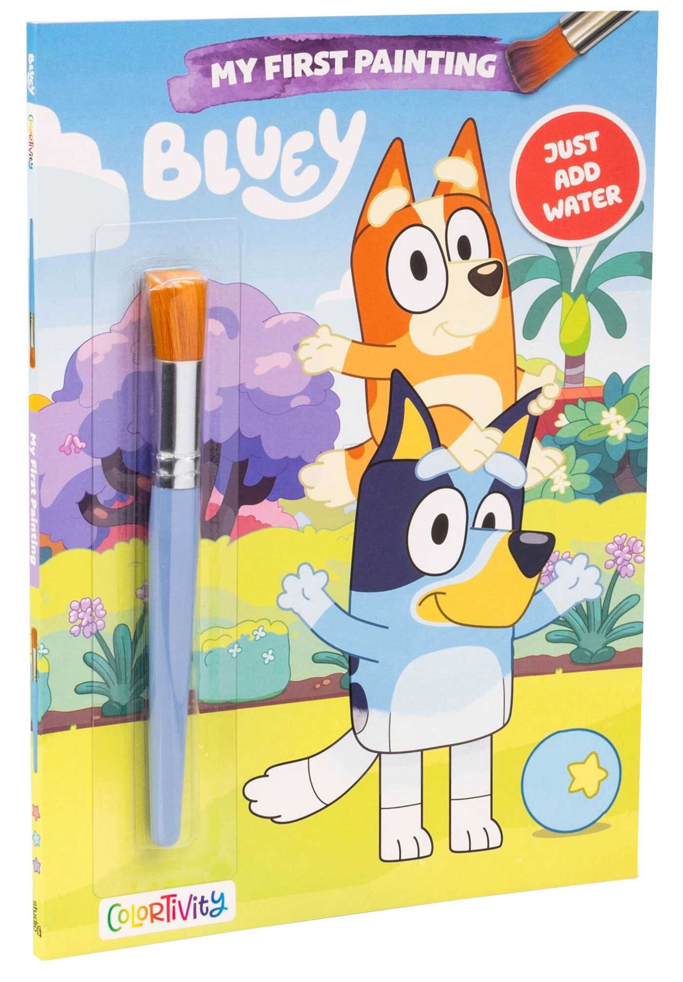 Bluey Colortivity: My First Painting | Book by Editors of Studio Fun ...