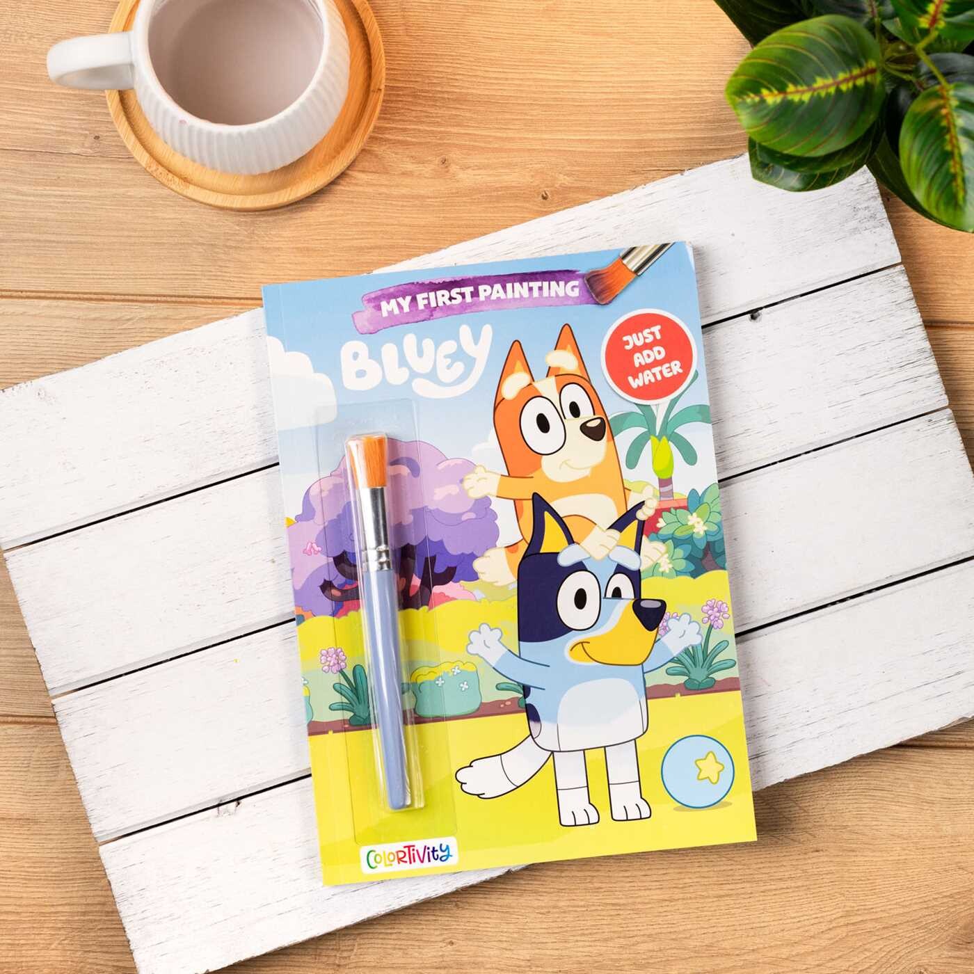 Bluey Colortivity: My First Painting | Book by Editors of Studio Fun ...