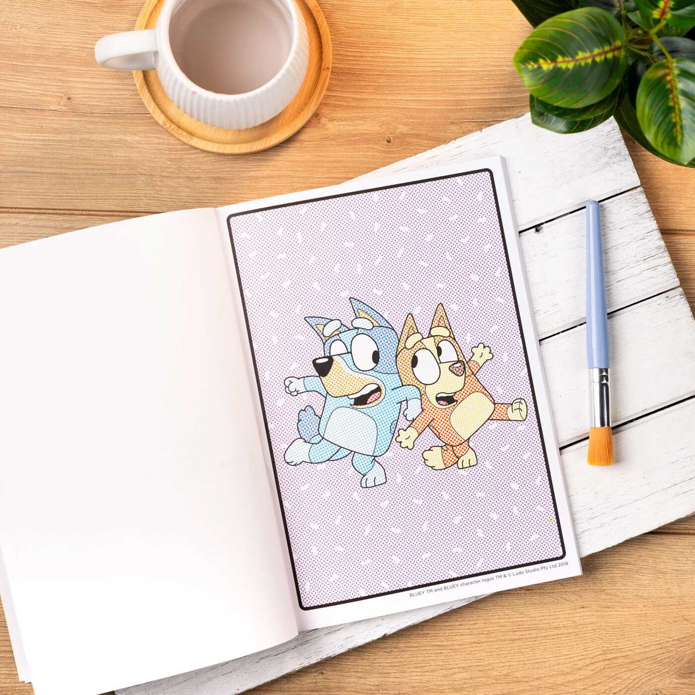 Bluey Colortivity: My First Painting | Book by Editors of Studio Fun ...