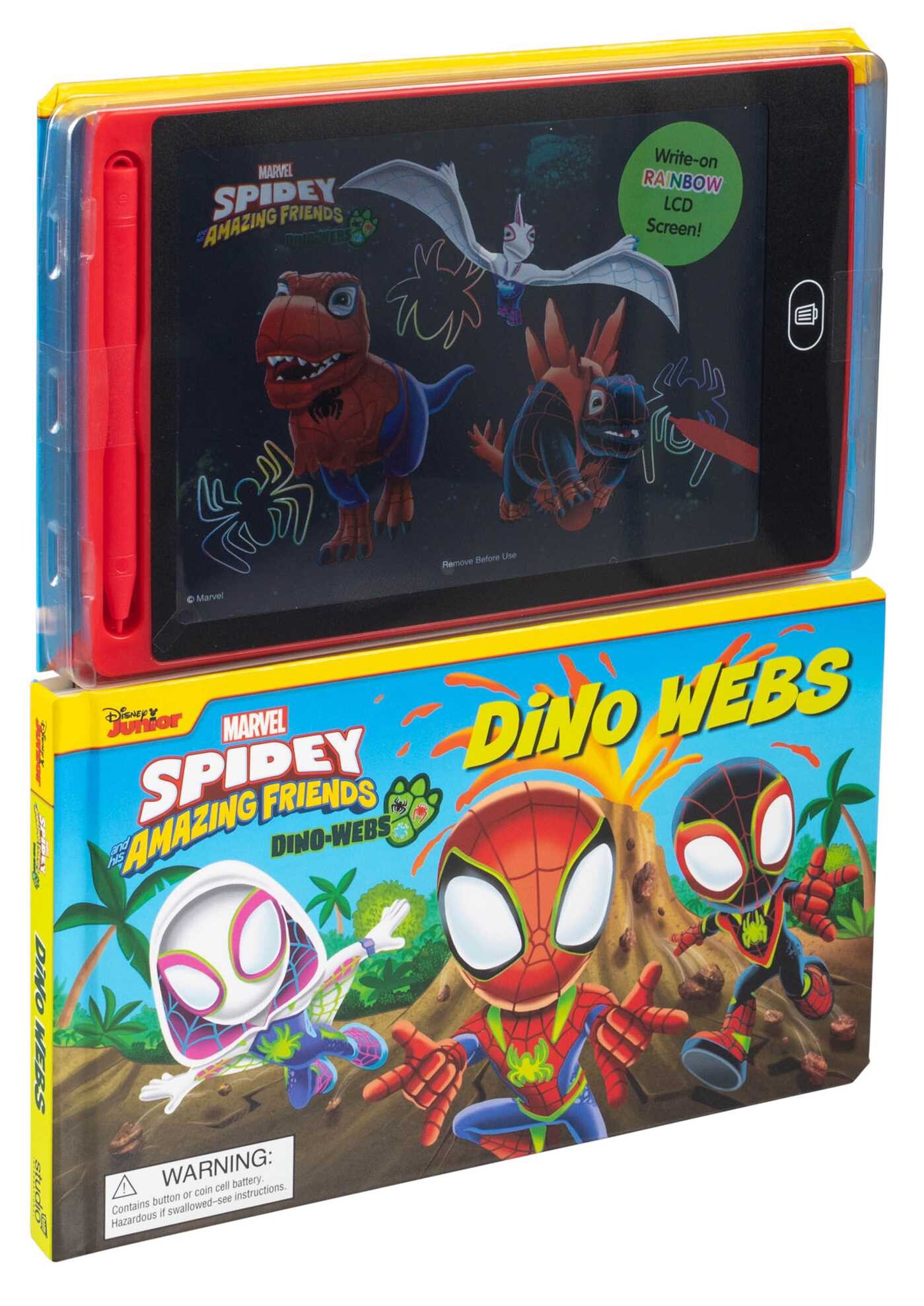 Marvel: Spidey and His Amazing Friends: Dino Webs! | Book by Steve ...